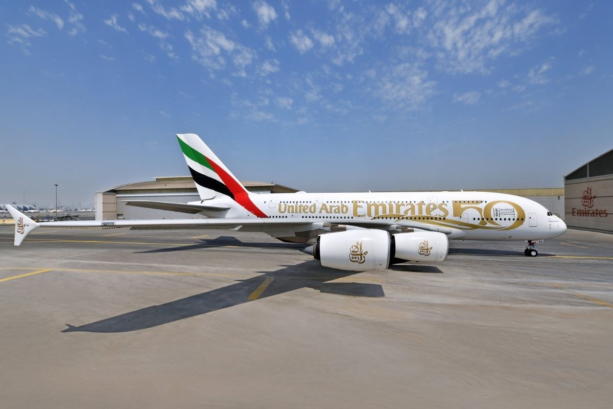 Emirates rolls out custom liveries to mark the UAE’s 50th anniversary