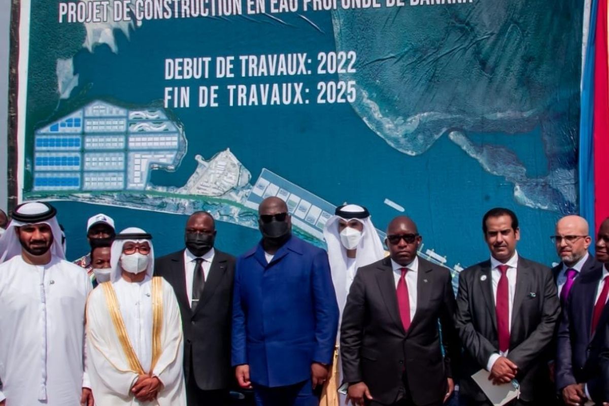 DP World, Democratic Republic of the Congo Government lay 1st stone to ...