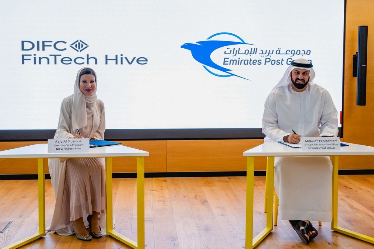 Emirates Post Group signs sponsorship agreement with FinTech Hive to ...