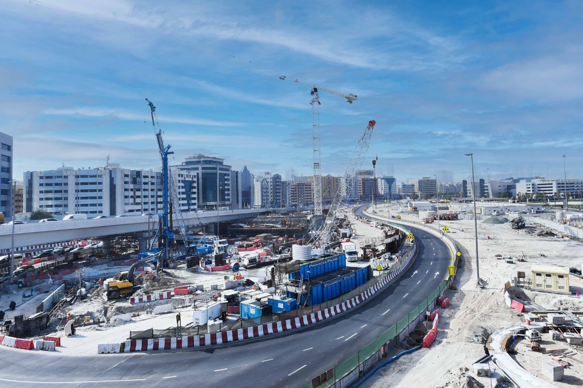 RTA completes 55% of construction at Falcon Interchange