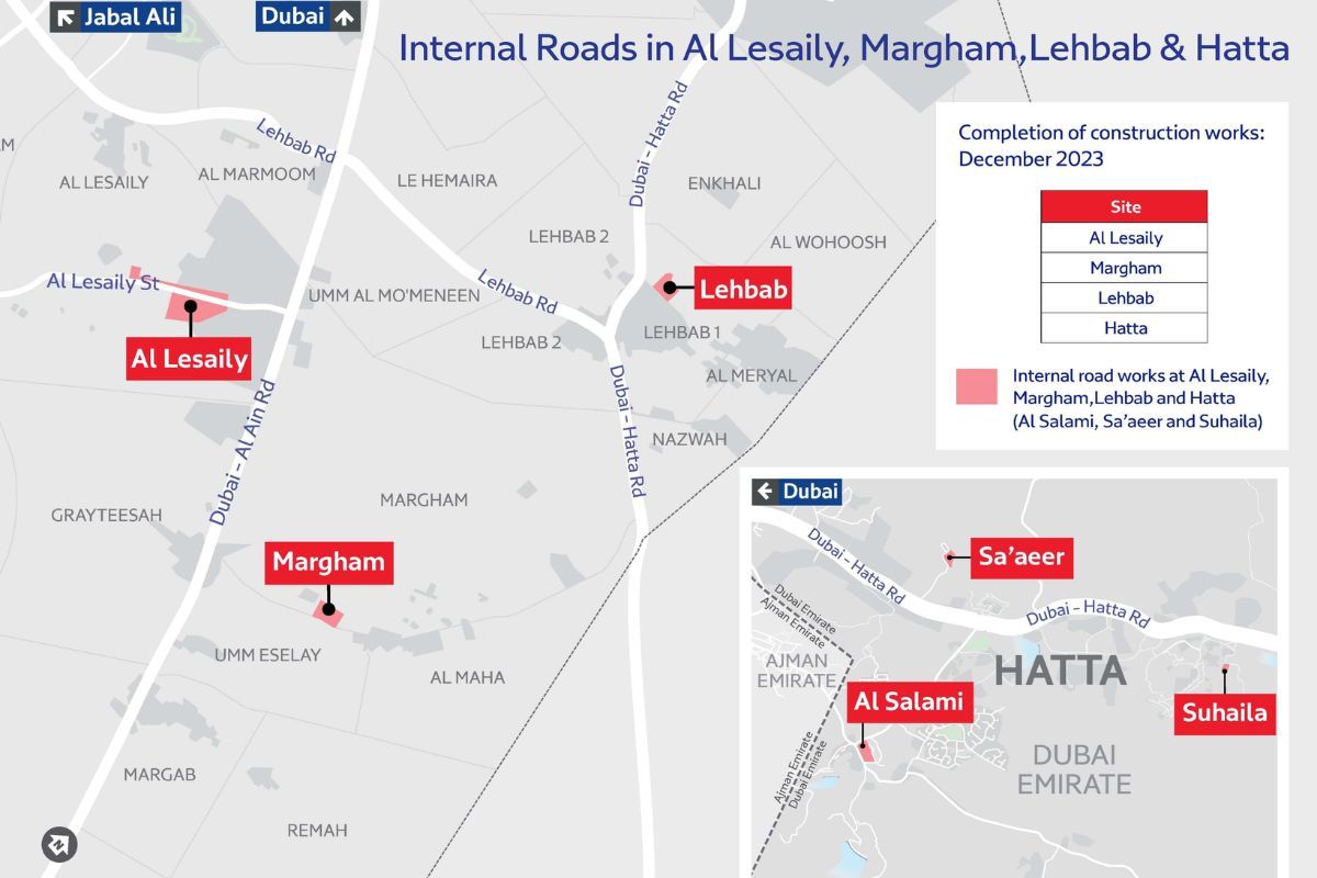 RTA awards a contract for constructing internal roads and lighting ...