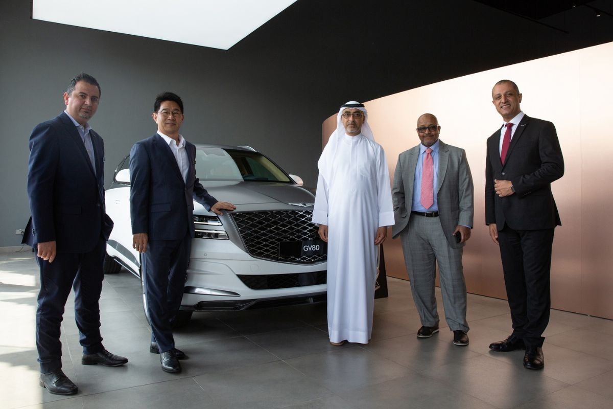 Genesis, Juma Al Majid Est. launches first Genesis showroom in UAE
