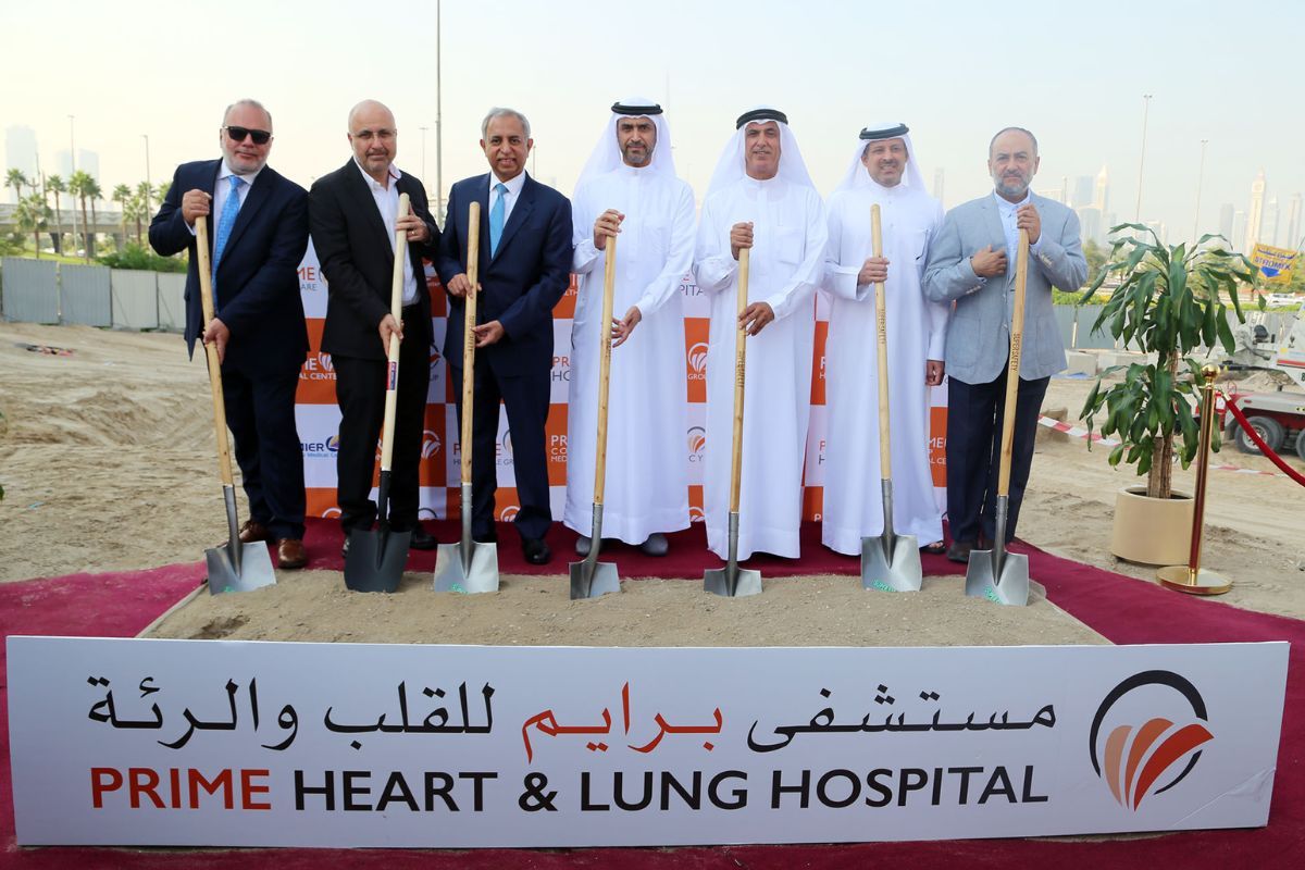 Prime Healthcare hosts groundbreaking ceremony to mark AED450 million ...