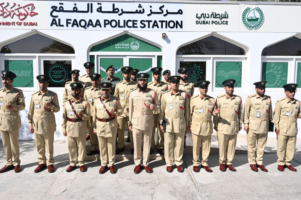 Al Faqaa Police Station maintains perfect security and safety record ...