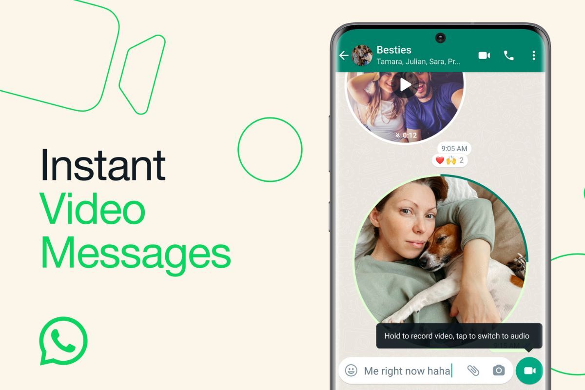 WhatsApp introduces Instant Video Messages