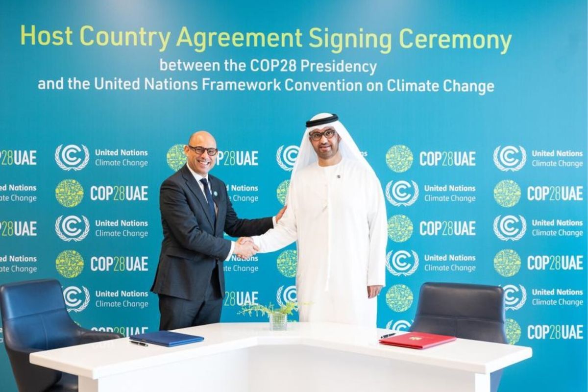 COP28 Presidency and UNFCCC sign Host Country Agreement committing to ...