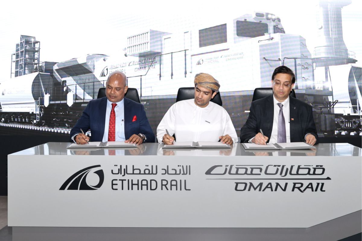 Oman and Etihad Rail Company partners with Jindal to establish ...
