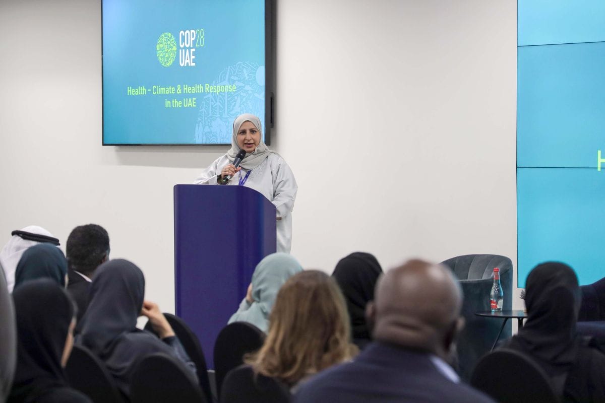 MoHAP showcases National Plan for Health and Climate Change Response at ...