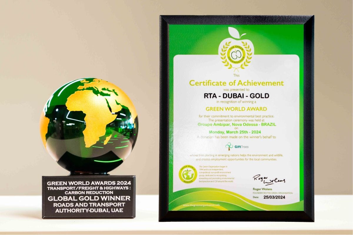 RTA's Route 2020 Earns Global Gold at Green World Awards for ...