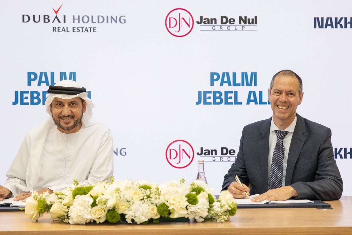 Nakheel Awards AED 810 Million Contract for Palm Jebel Ali Marine Works