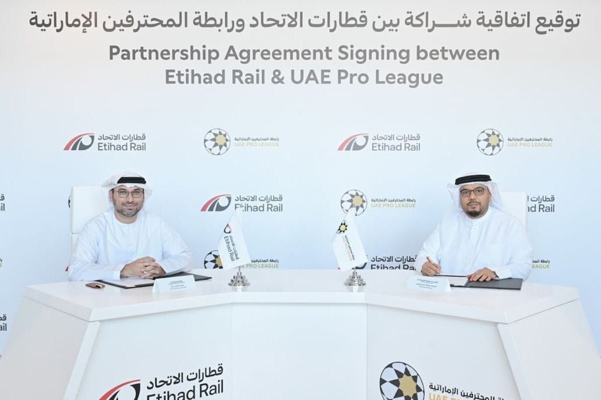 UAE Pro League Partners with Etihad Rail for the 2024/2025 Season