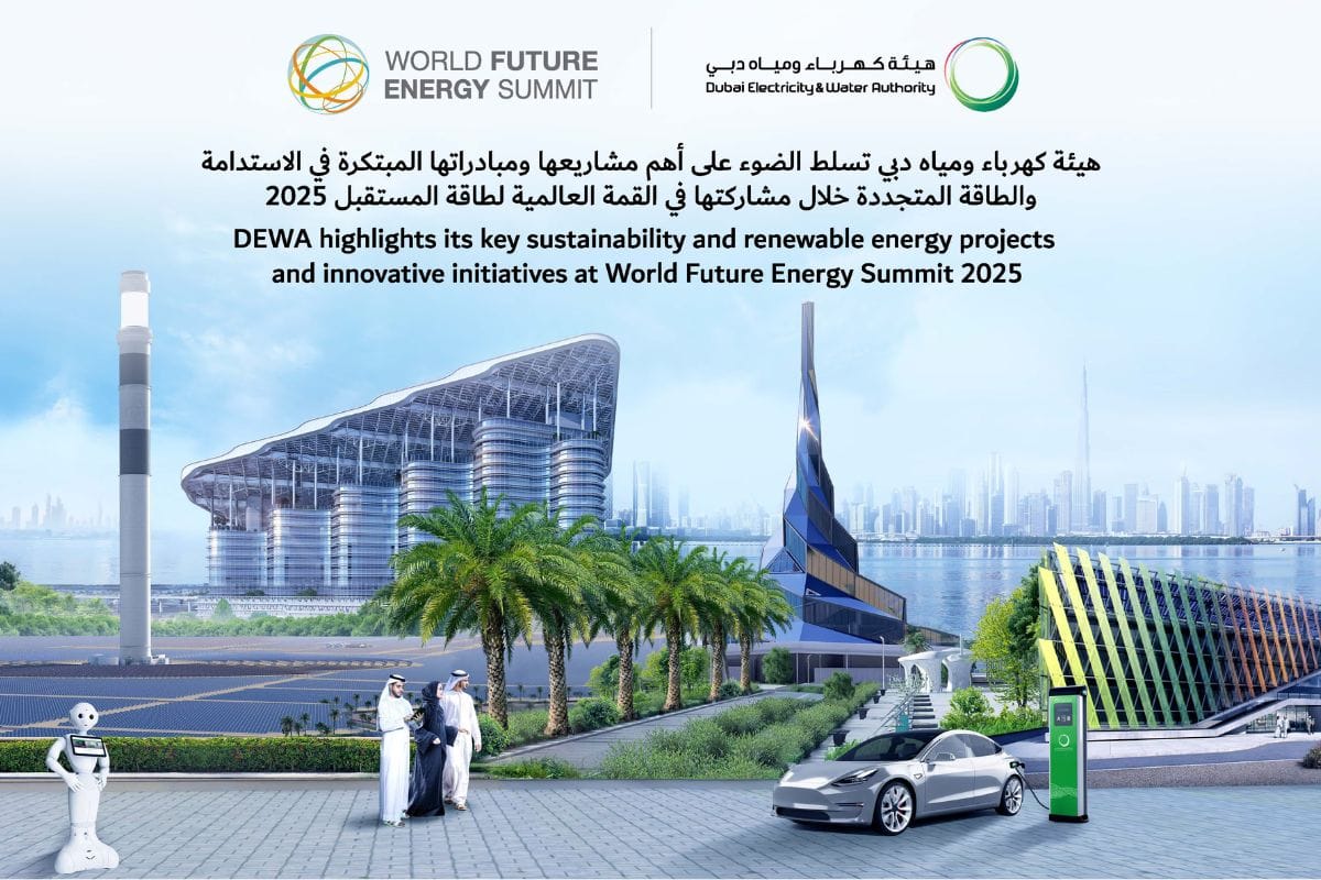 DEWA Showcases Sustainability and Innovation Projects at World Future ...
