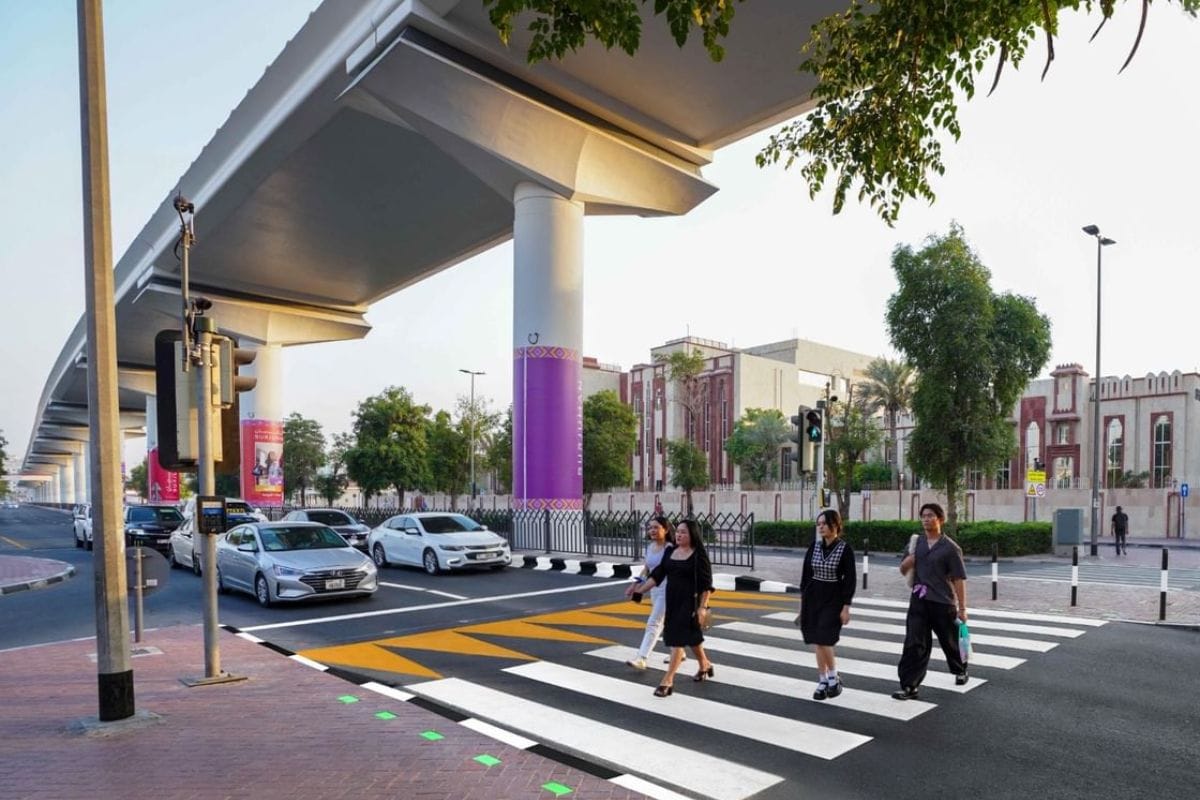 RTA Installs Smart Pedestrian Signals Across 10 New Locations in Dubai
