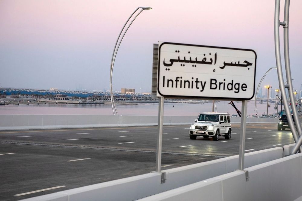 Dubai's Infinity Bridge opens, saves traffic time