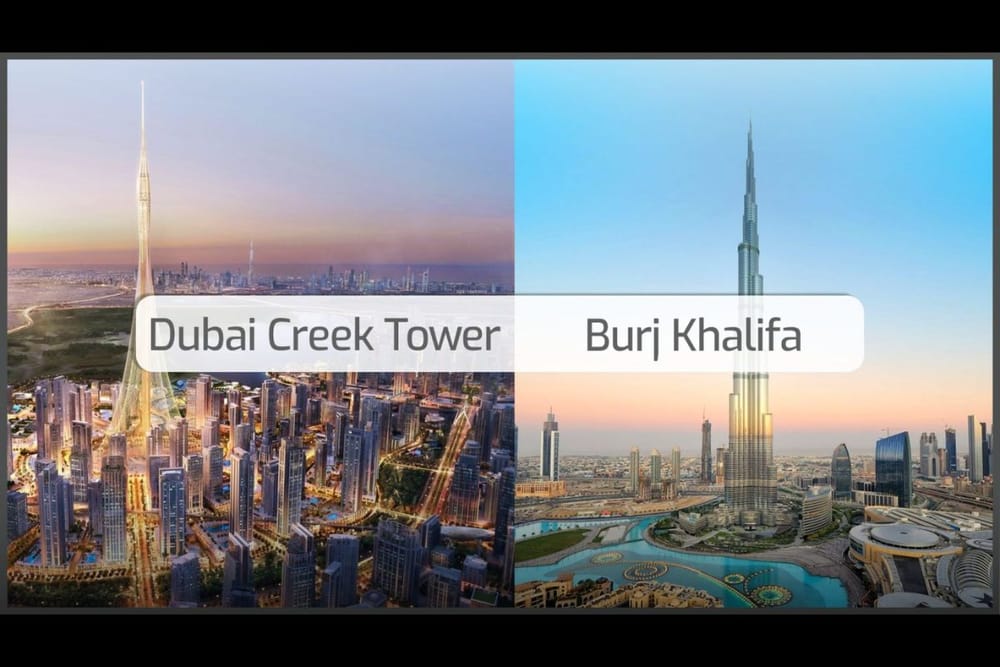 Dubai Creek Tower vs Burj Khalifa: The Story of Highest Storeys
