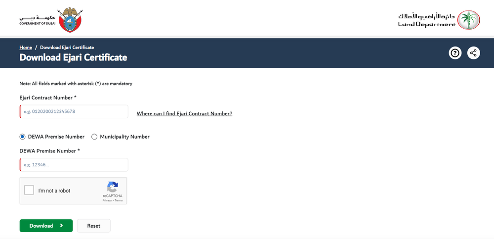 How to Download the Ejari Certificate and Check Status Online