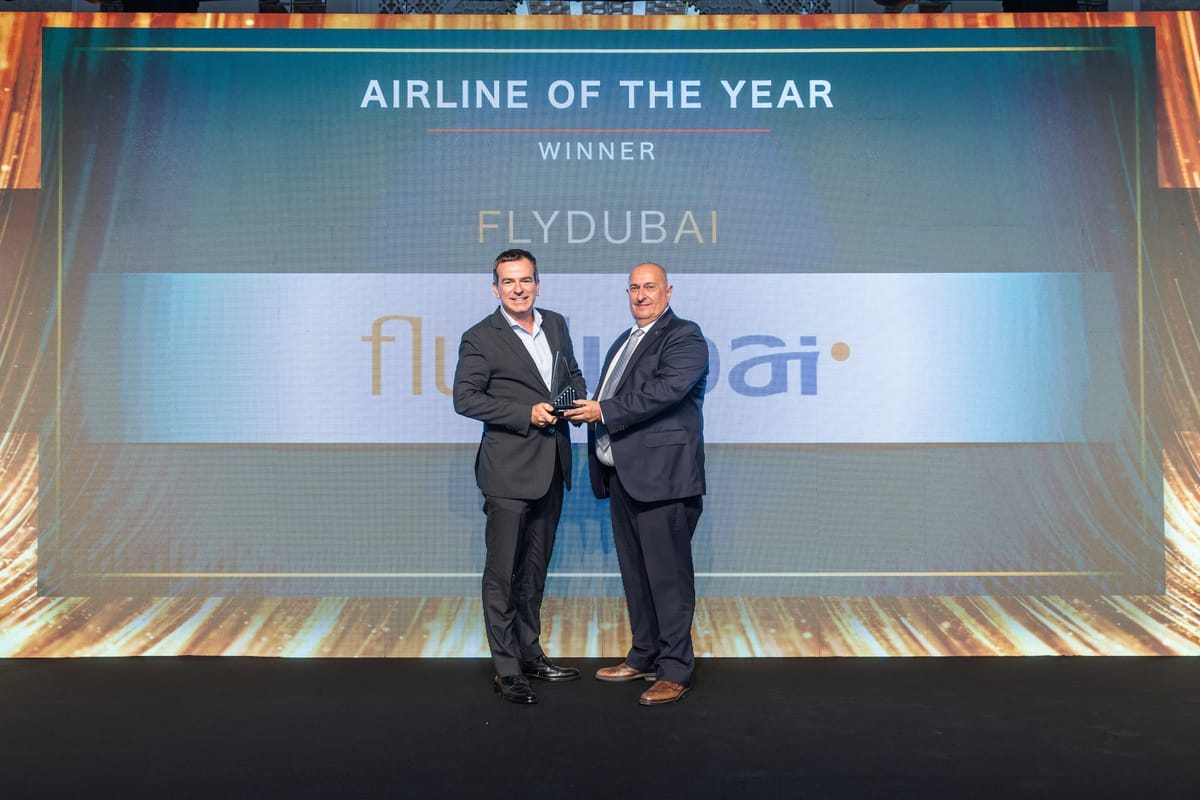flydubai Wins 'Airline of the Year' Title at The Aviator Middle East Awards