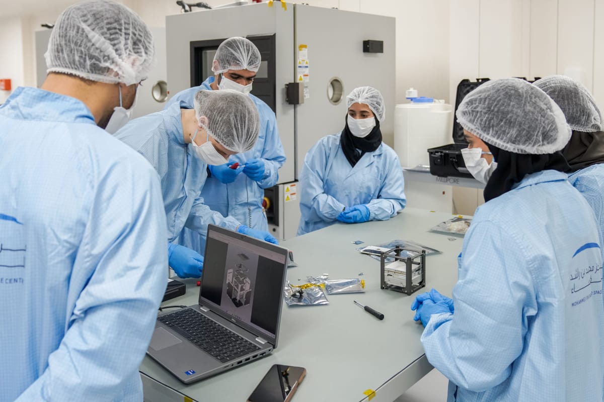 MBRSC and HCT Launch HCT-SAT 1 Project, UAE's First Student-Led Space ...