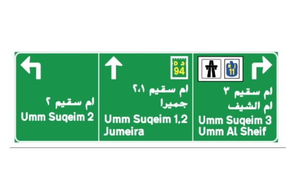 Important UAE Traffic Signs and What They Mean